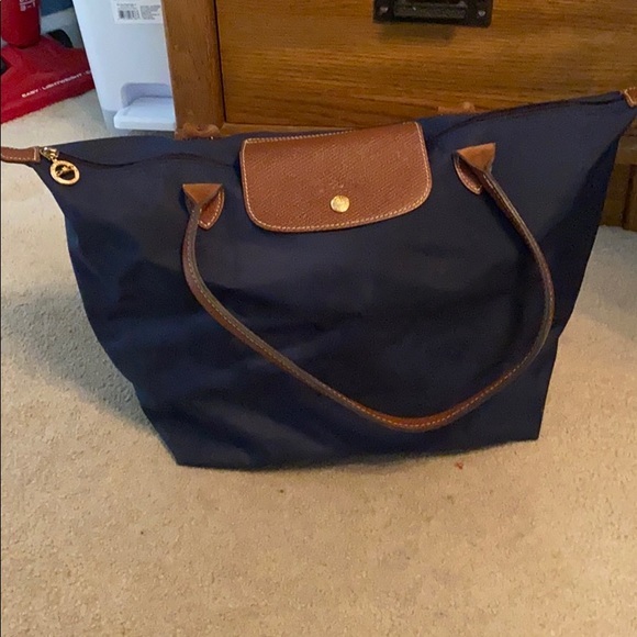 Longchamp | Bags | Blue Small Longchamp Bag | Poshmark